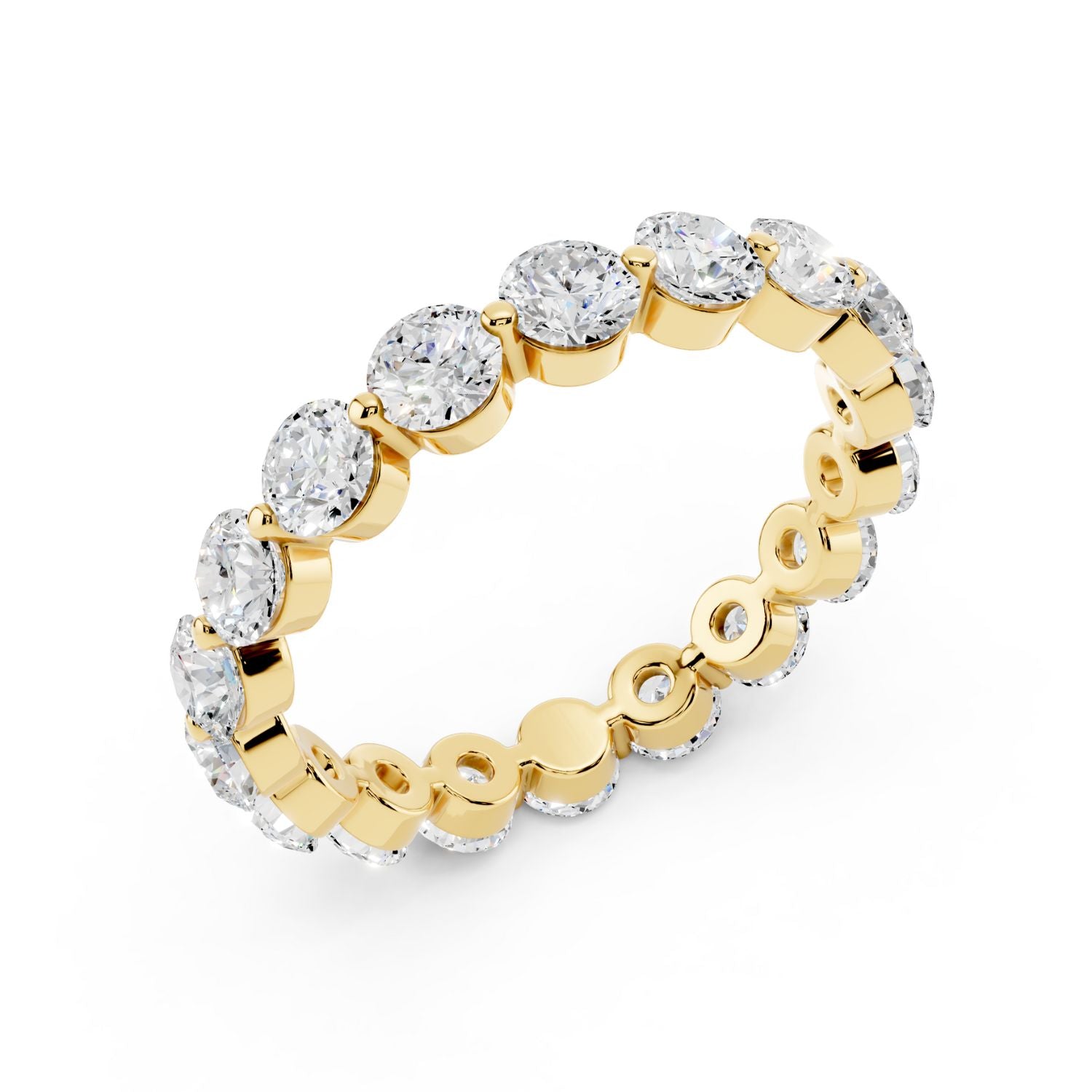 14K Petite Bubble Band